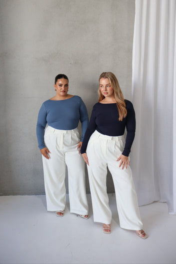 DOWNTOWN PANT WHITE